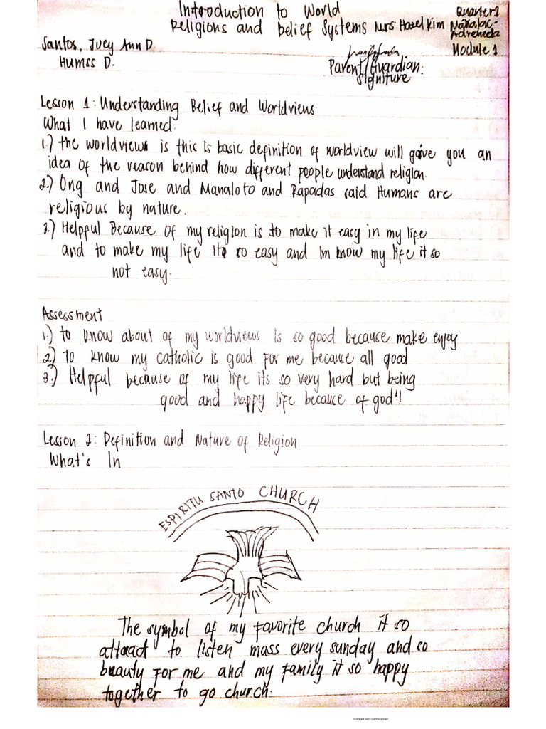 Humss D - IWRBS - Module1 Adreneda Mañalac Hazel Kim | PDF