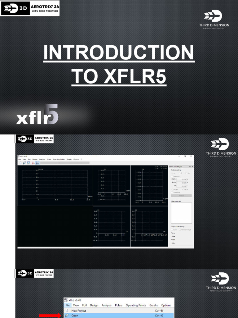 Introduction To XFLR5 | PDF