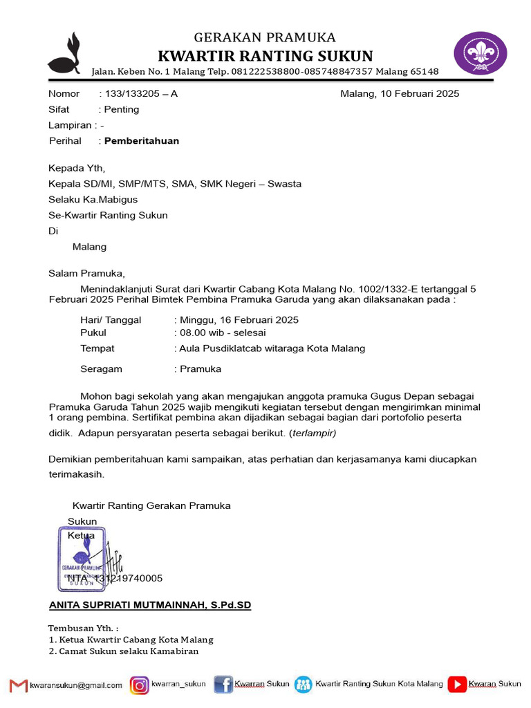 Surat PG | PDF