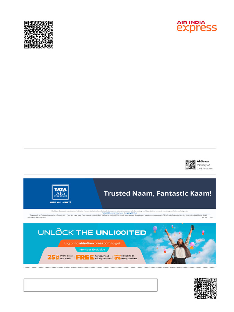 Boarding Pass (IXB-CCU) | PDF