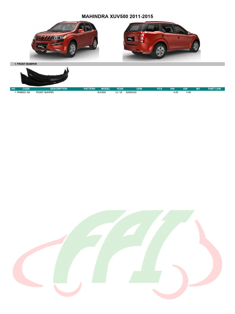 Mahindra | PDF