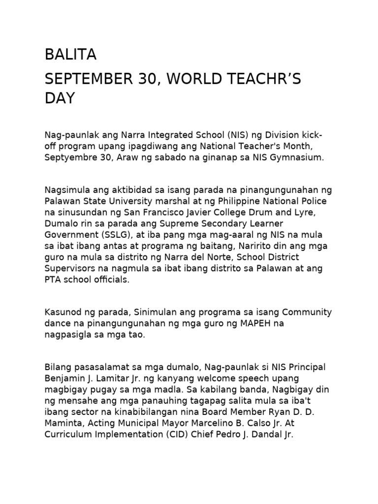 BALITA | PDF