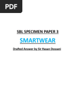 8 - Smartwear (Mar Jun 2019) - Answer by Sir Hasan Dossani (Full ...