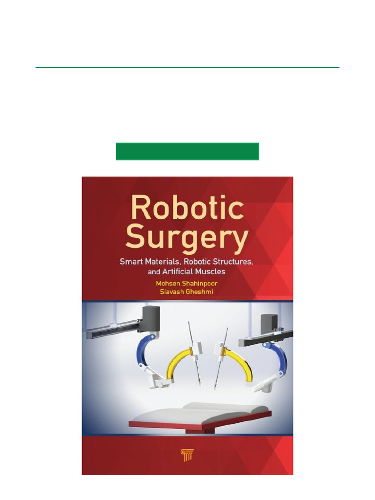 Robotic Surgery: Smart Materials & Structures | PDF | Robot | Robotics