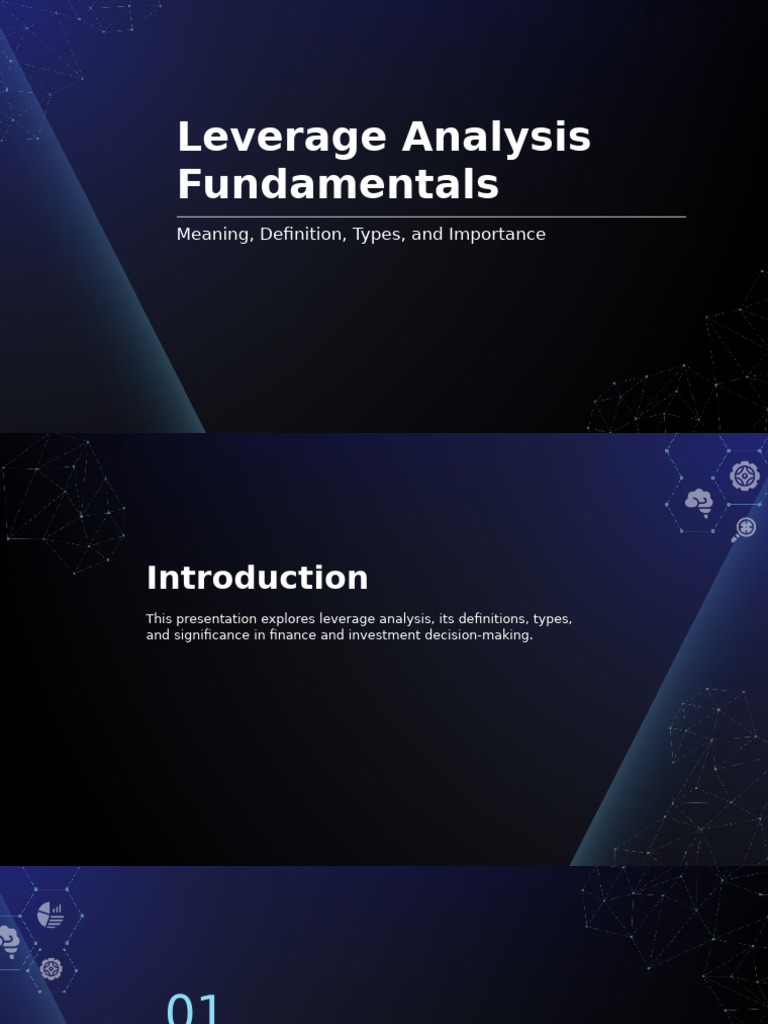 Leverage Analysis Fundamentals | PDF | Leverage (Finance) | Investing