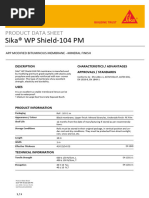 Sikashield w159 Ed15mm | PDF | Adhesive | Polyethylene