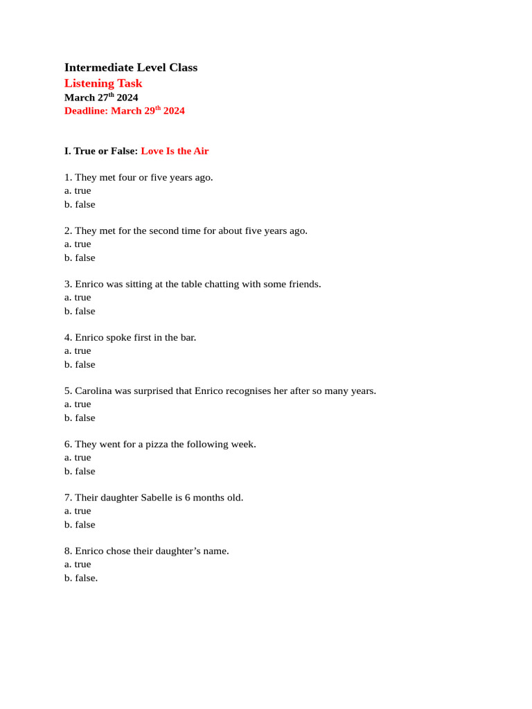 024 Love Is in The Air | PDF