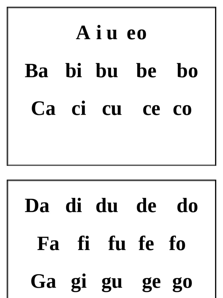 Aiueo | PDF