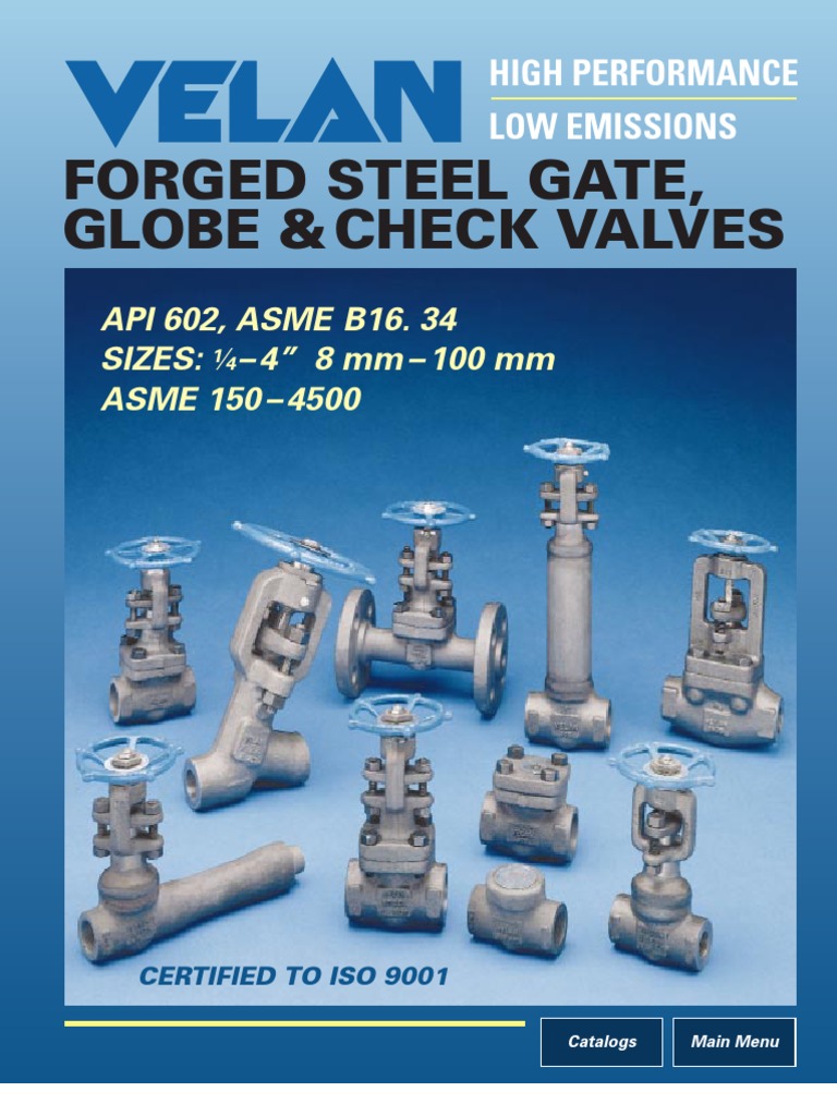 Velan Extended Body Gate Valves Guide | PDF | Valve | Cryogenics