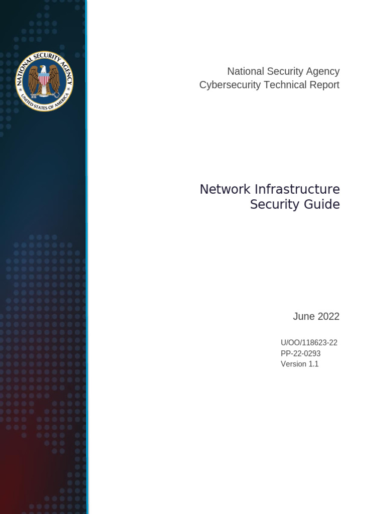 NSA Network Infrastructure Security Guide | PDF