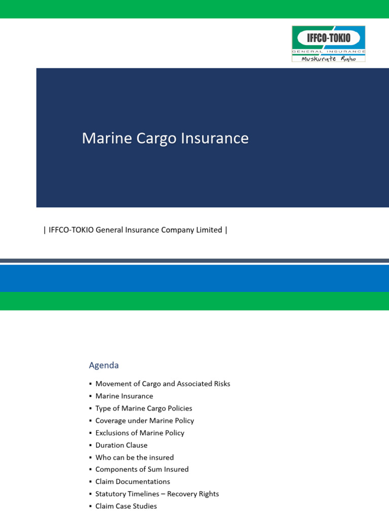 Deepak ITGI - FAI - Marine - 20th June 2024 | PDF | Insurance | Receipt
