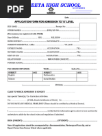 IHS Botswana Application Form 2025 | PDF