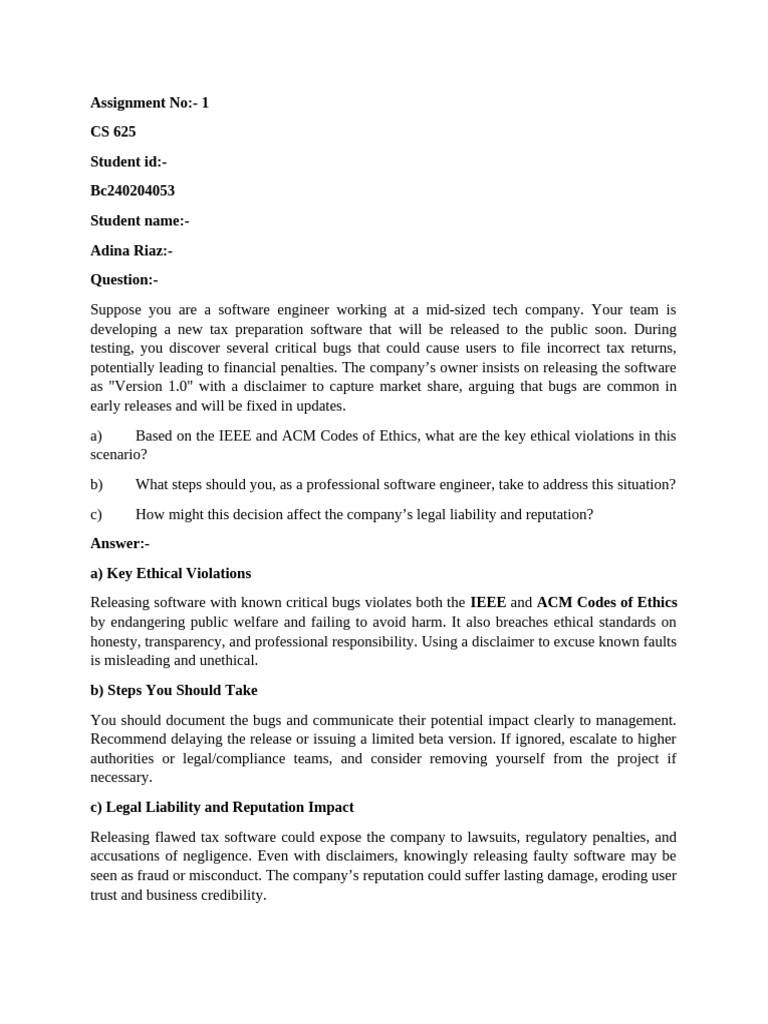 Spring 2025 - CS625 - 1 - BC240204053 | PDF