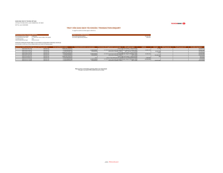 TCB Saoke Q1.2025 | PDF