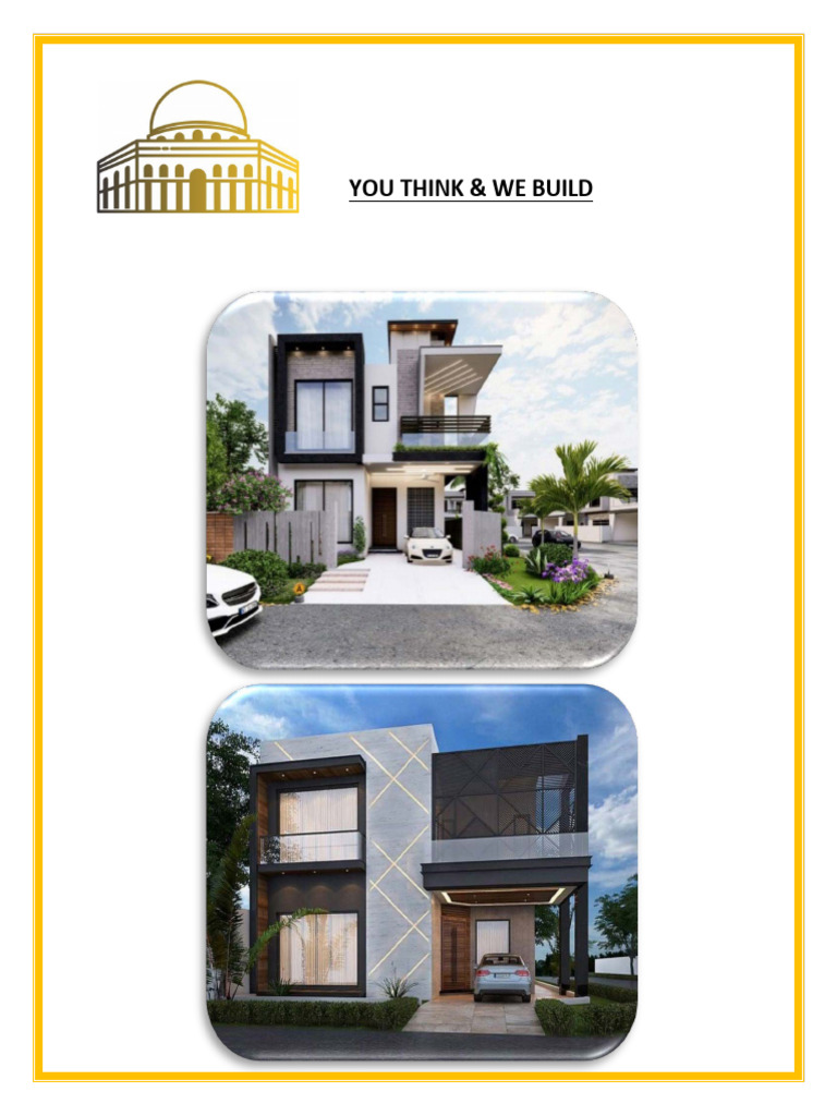 Archkit Group 10 Marla Elevations Word File 1 | PDF