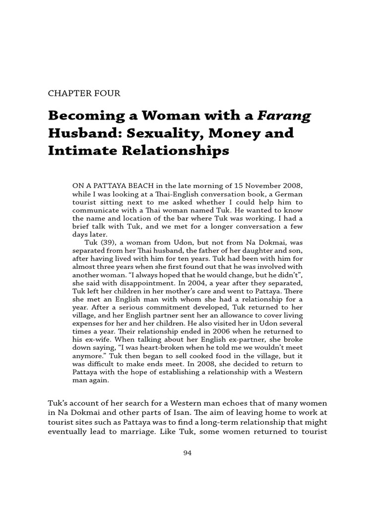 Love Money and Obligation Transnational Marriage I... - (Chapter Four - Becoming A Woman With A ...