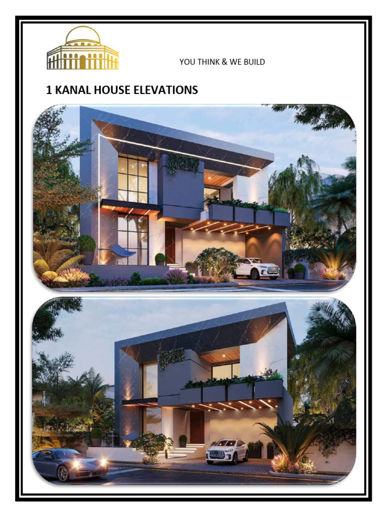 ARCHKIT GROUP 1 KANAL ELEVATIONS | PDF