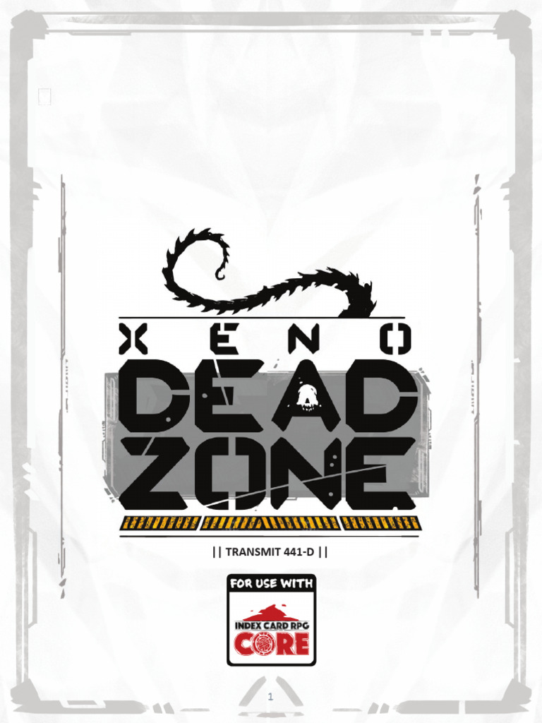 Xeno Dead Zone Rulebook 11 | PDF | Truck | Unmanned Aerial Vehicle