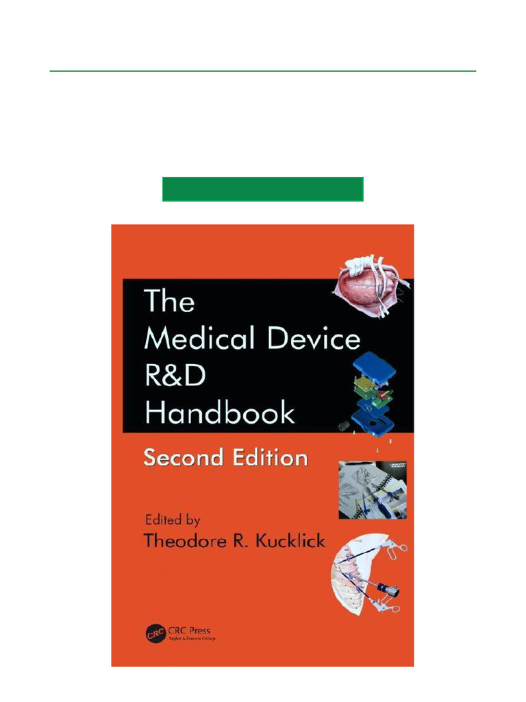 Medical Device R&D Handbook 2nd Ed. | PDF | Trademark
