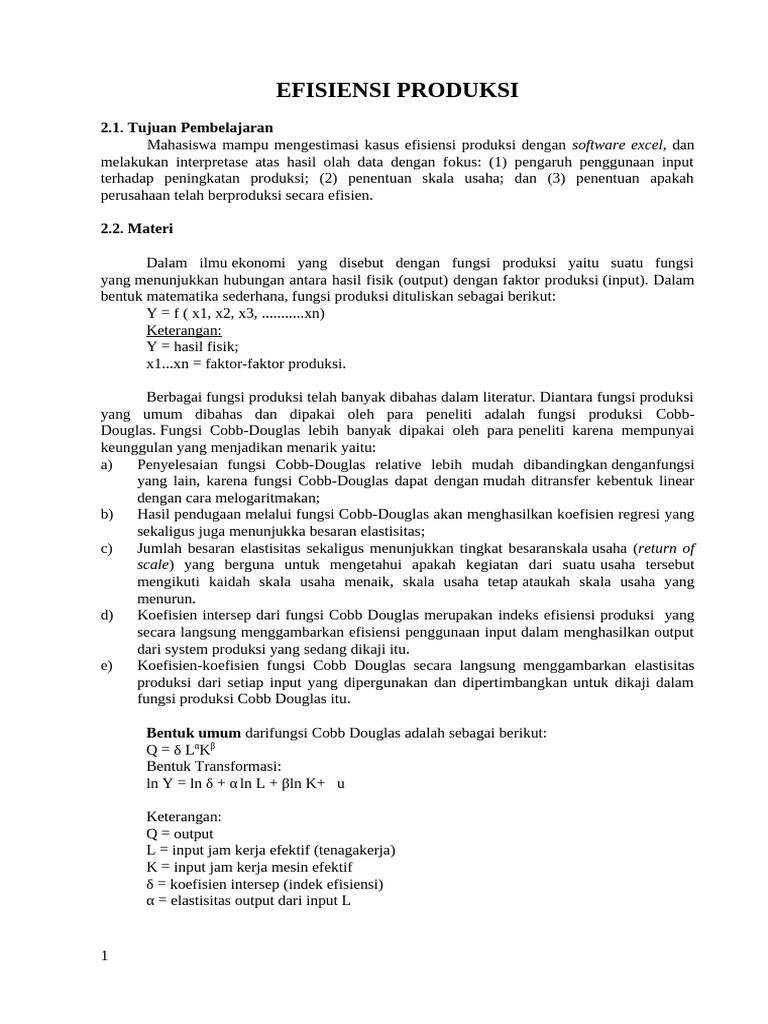 Optimasi Input Output | PDF