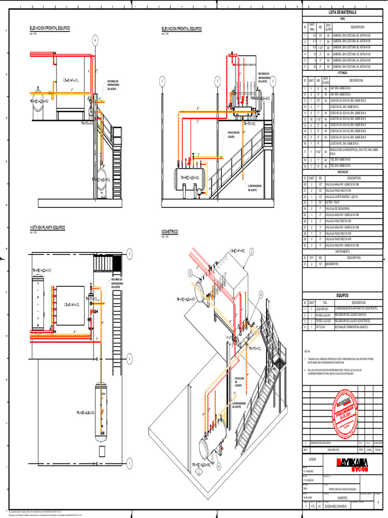 203d2a-Mec-004-A (Piping) | PDF