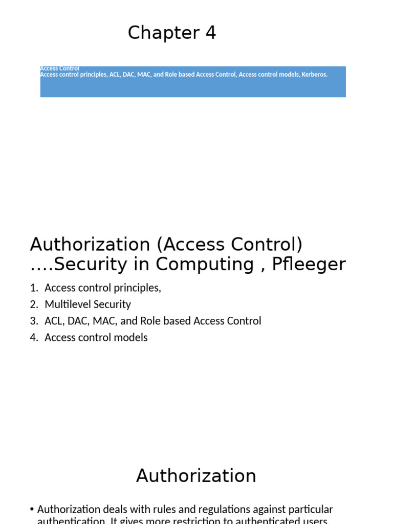 Access Control Models Overview | PDF | Information Age | Computing