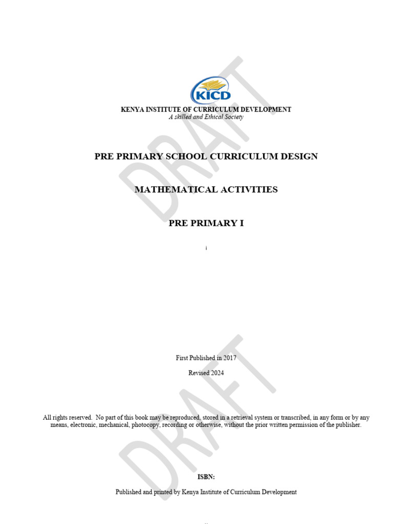 PP1 Mathematics Activities | PDF | Learning | Mathematics