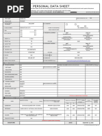 Blank Form - Pds 2023 | PDF