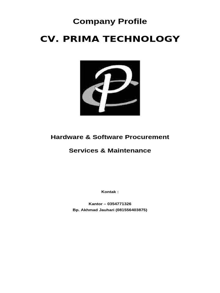 Company Profile Primatech | PDF