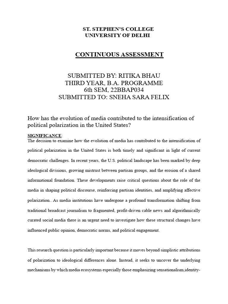 Ritika Bhau - Significance | PDF | Political Science | Communication