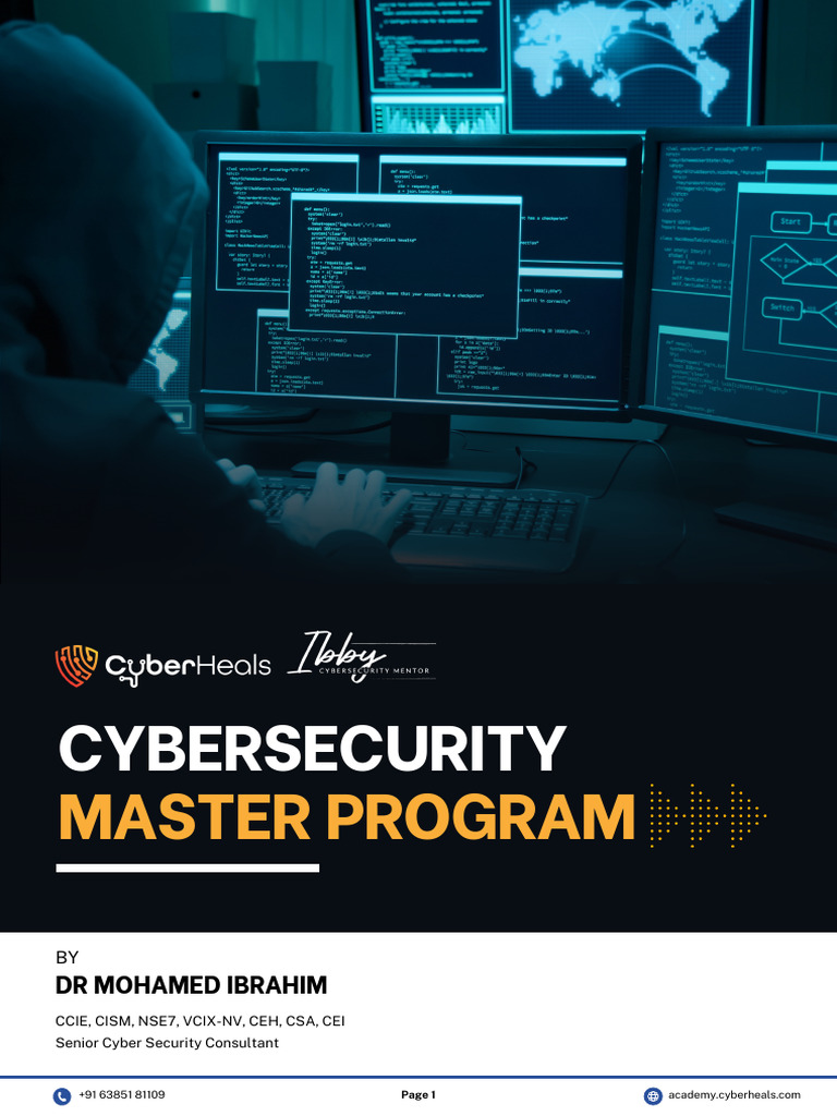 Ibby Master Program Brochure - 24aug23 | PDF | Security | Computer Security