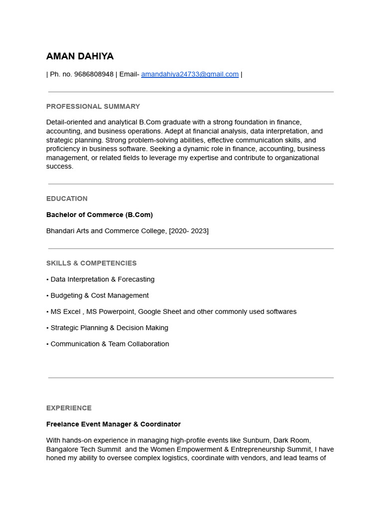 Updated Resume | PDF