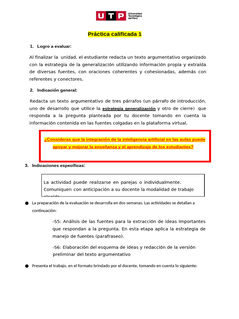 ? (AC-S07) Semana 07 - Tema 01 Tarea - Práctica Calificada 1 ...