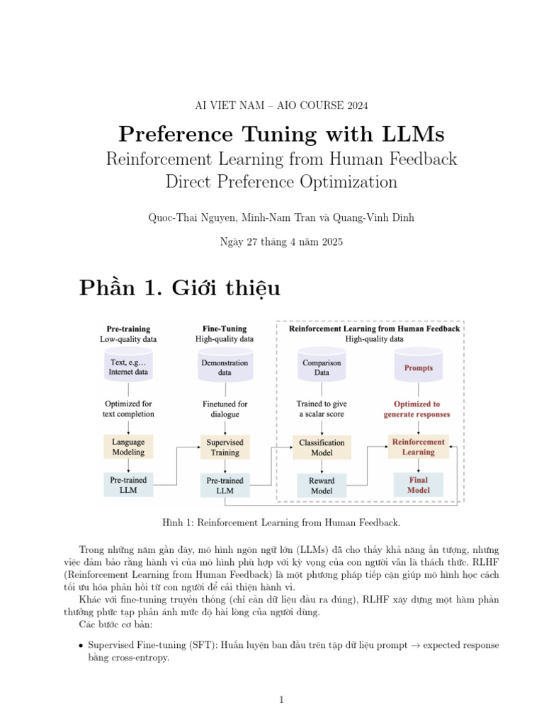 [Description]-Preference-Tuning-LLMs-RLHF-DPO | PDF