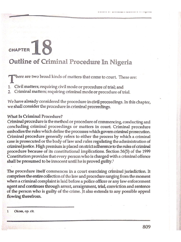 Ese Malemi-Criminal Procedure | PDF