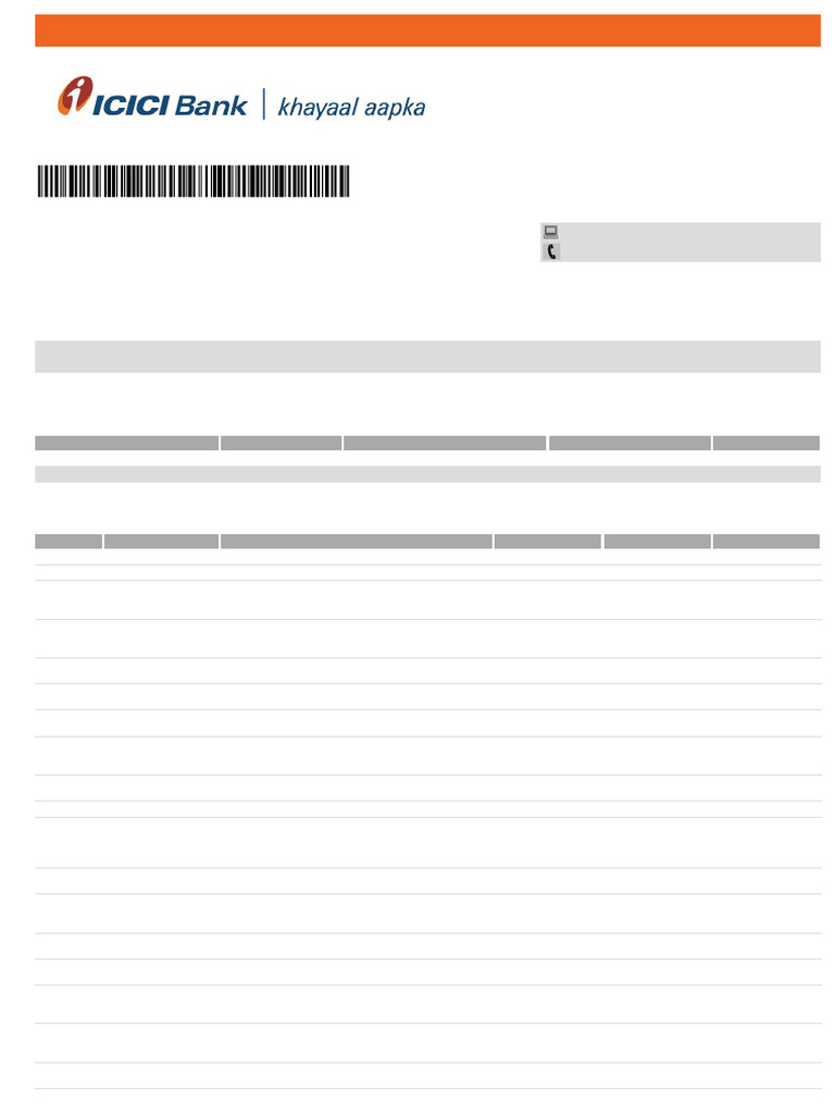 Icici Statement - SEP2023 - 894154561 - Unlocked | PDF | Banks | Money