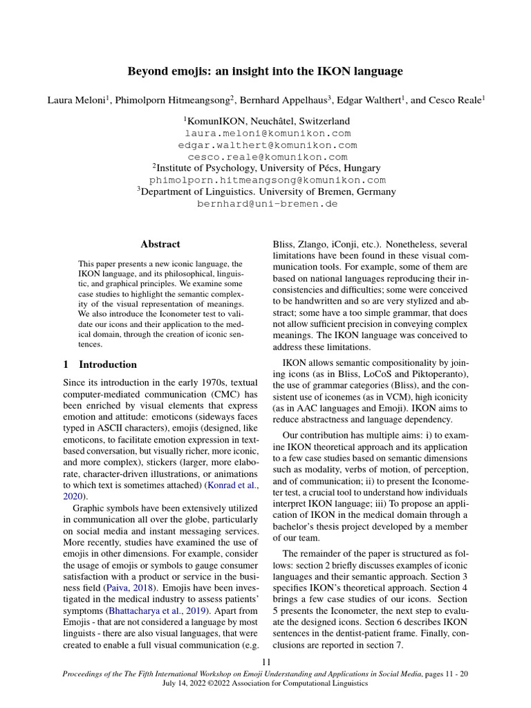 IKON Language: A New Visual Communication | PDF | Semantics | Linguistics