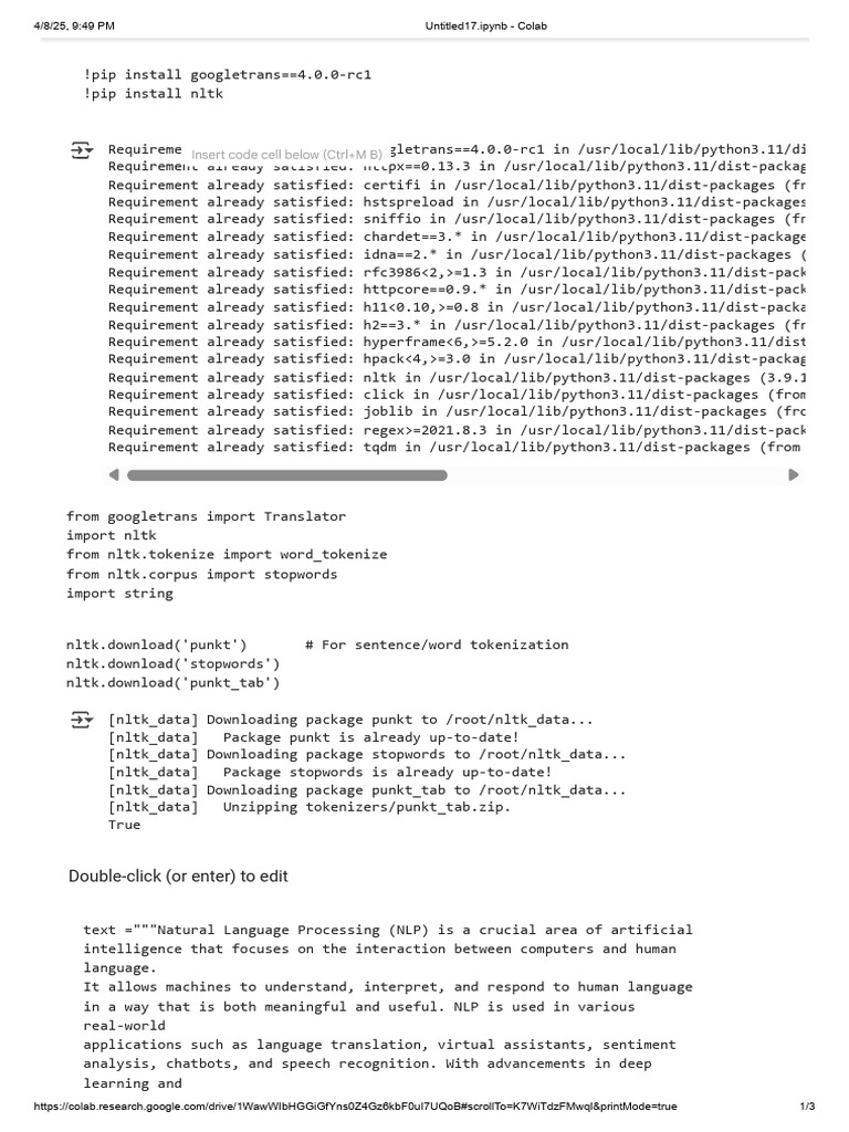 Untitled17.Ipynb - Colab | PDF | Cognitive Science | Human Communication