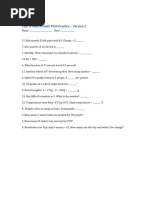 Year 8 Maths Practice Test with Answers | PDF