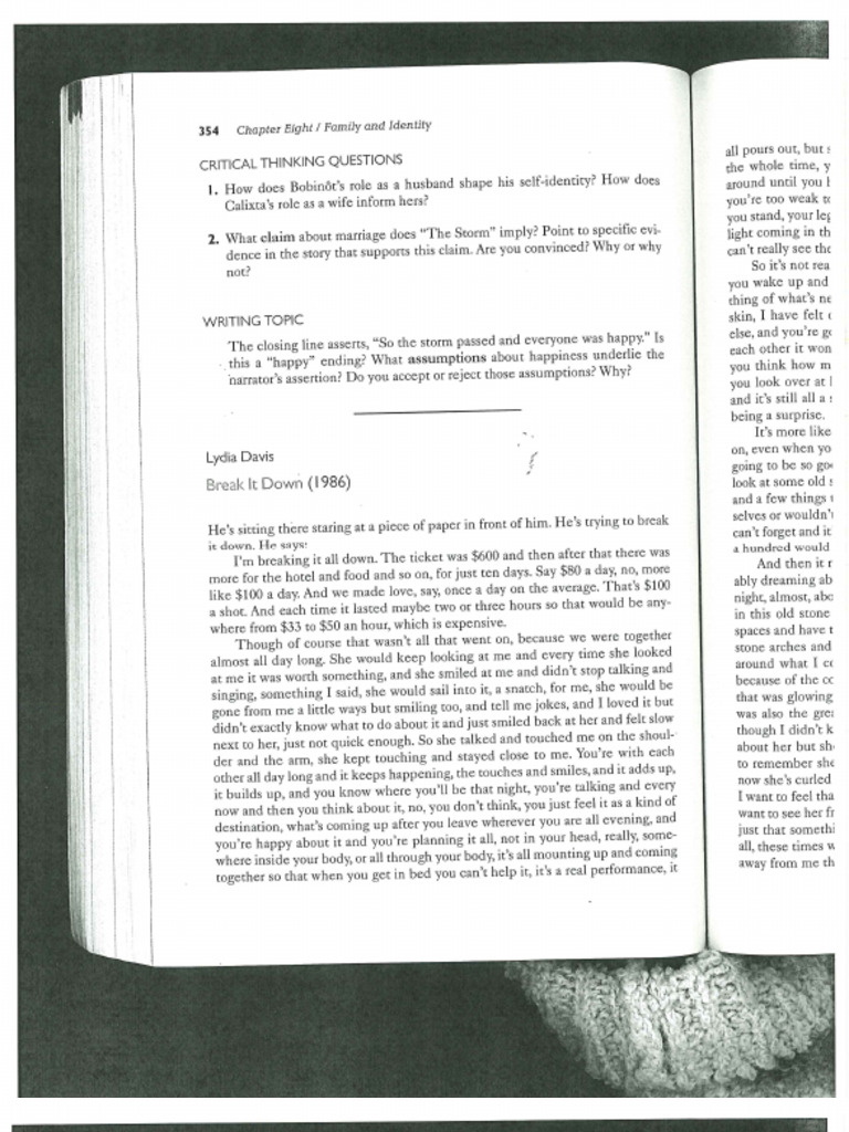 Break It Down - Lydia Davis-1 | PDF