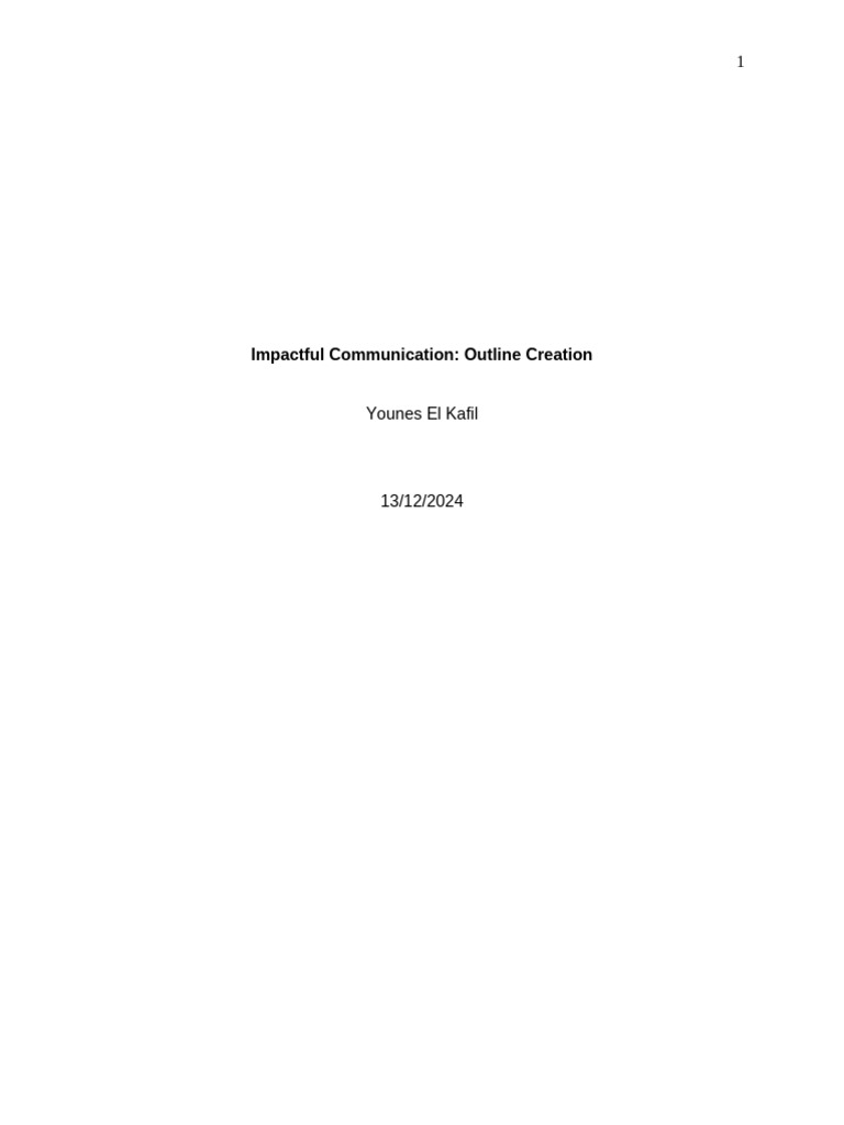 Impactful Communication-9 | PDF | Communication | Behavior Modification