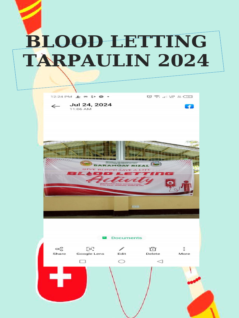 Bloodletting Tarpaulin | PDF