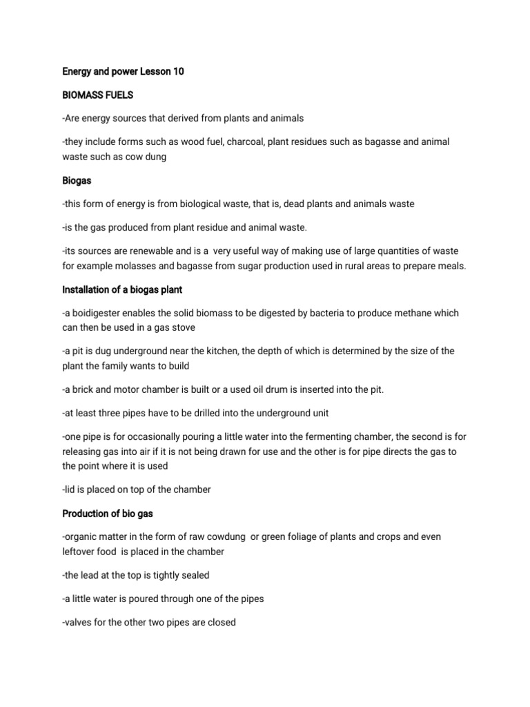 Energy and Power Lesson 10 - 250417 - 184104 | PDF