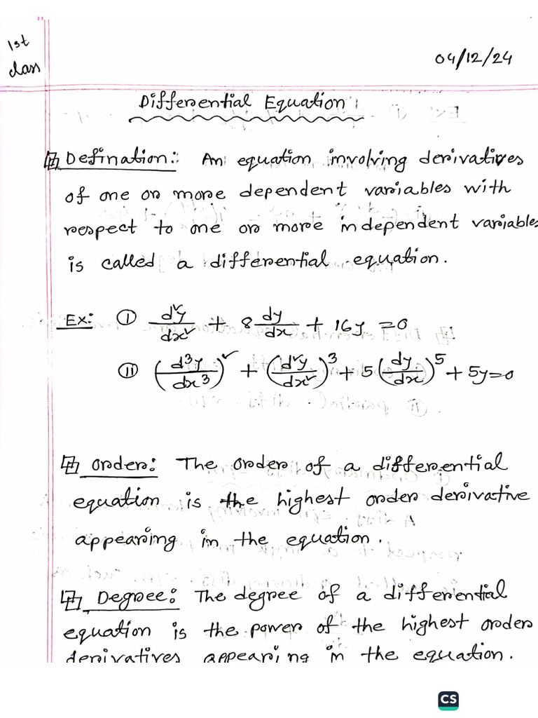 Mathemetics 2 (Math 1203) | PDF