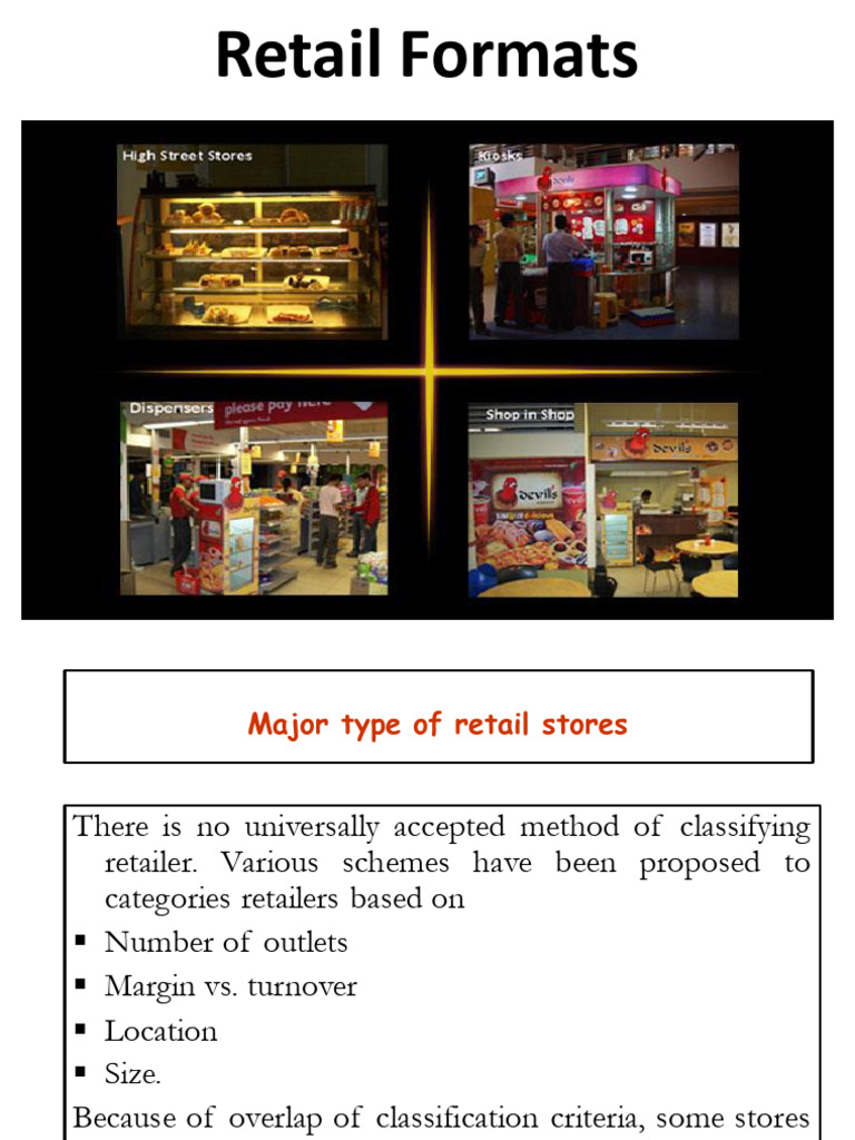 Chapter 3 (Retail Stores, Organised & Unorganised Retail) | PDF ...