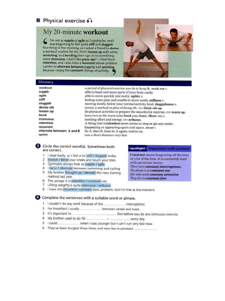 Body and Health | PDF