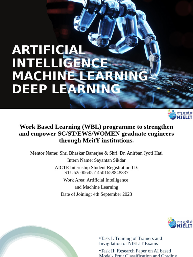 NIELIT Evaluation | PDF | Artificial Intelligence | Intelligence (AI) & Semantics