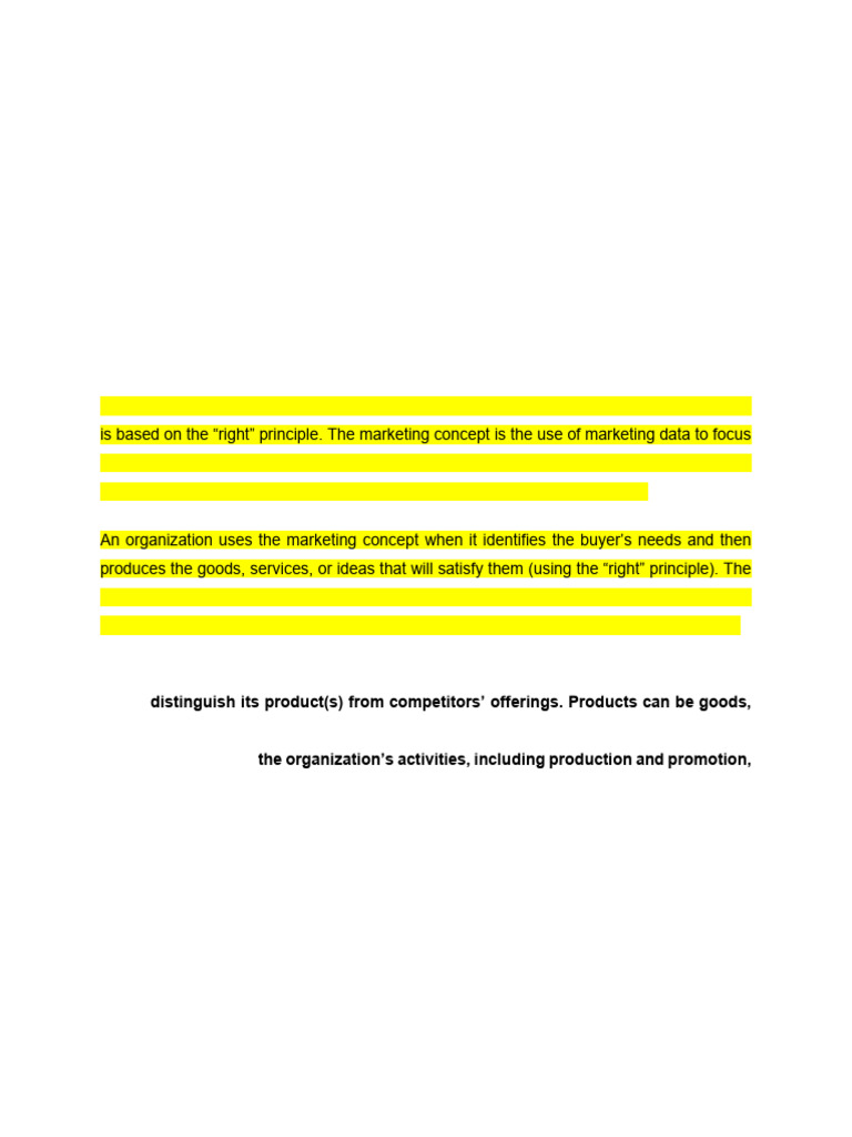 Conceptual Framework of Marketing | PDF | Marketing | Swot Analysis