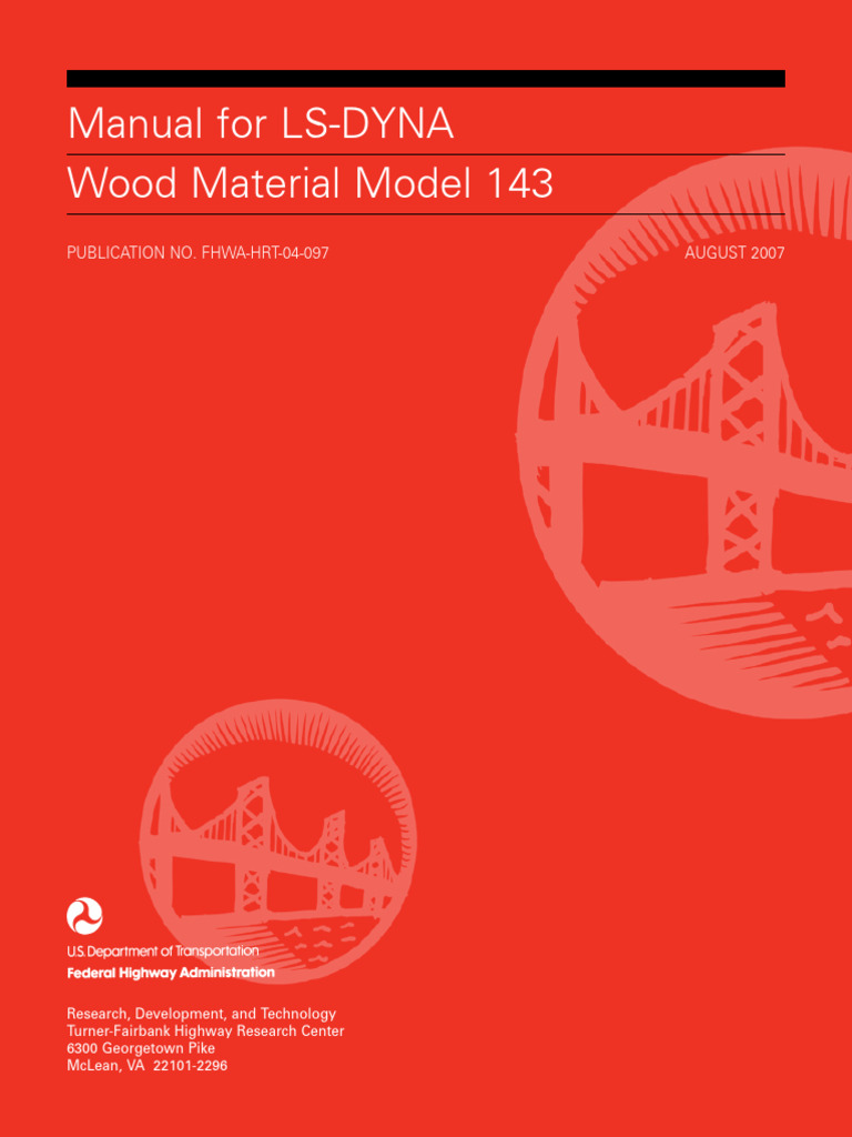 Ls Dyna Timber Model | PDF | Strength Of Materials | Young's Modulus