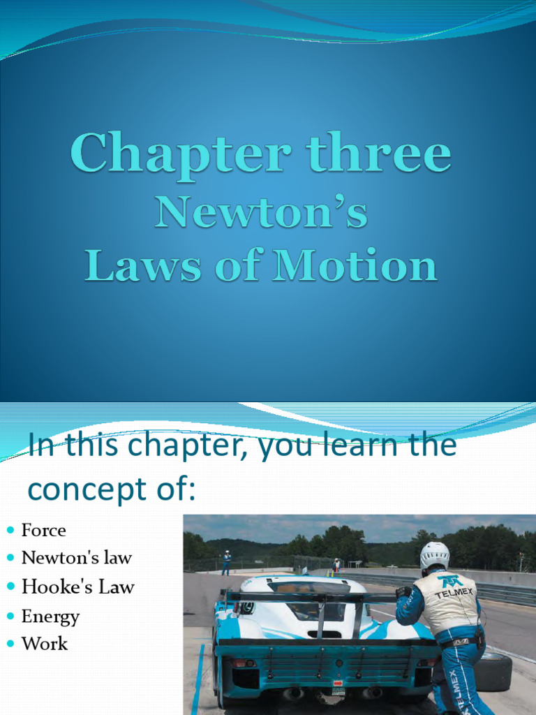 Chapter three. newtons_laws_of_motion | PDF | Force | Friction